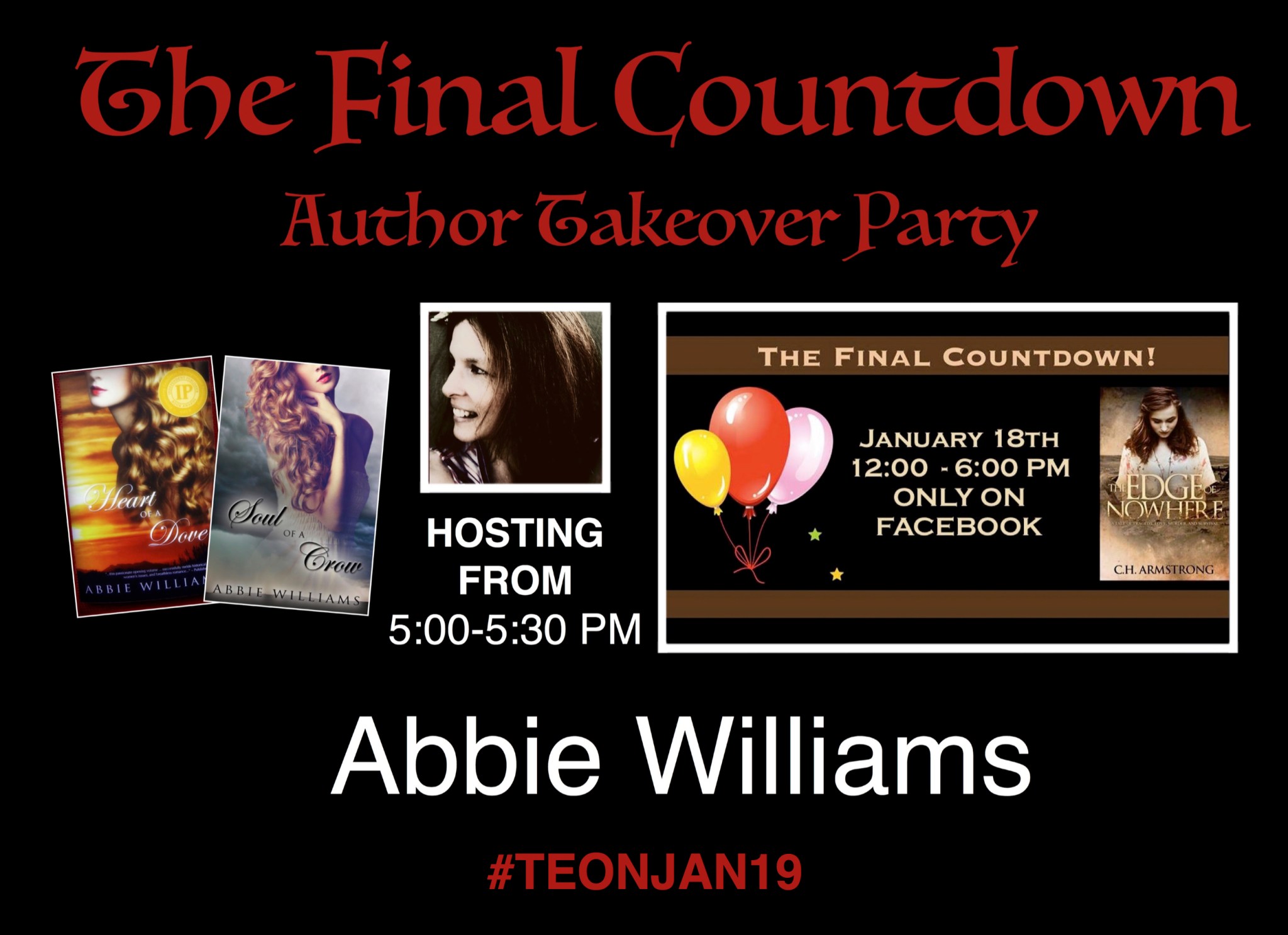 Abbie Williams – Final Countdown Takeover Author #10 – C.H. Armstrong Books