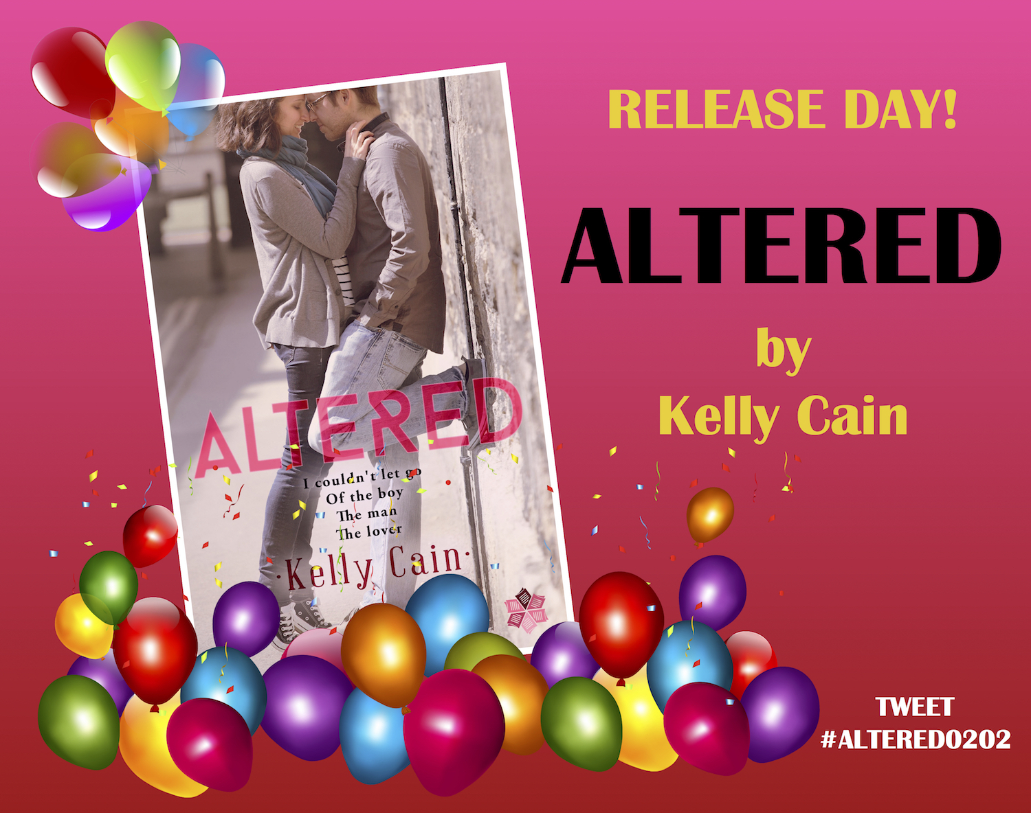 RELEASE DAY: “ALTERED” BY KELLY CAIN! – C.H. Armstrong Books